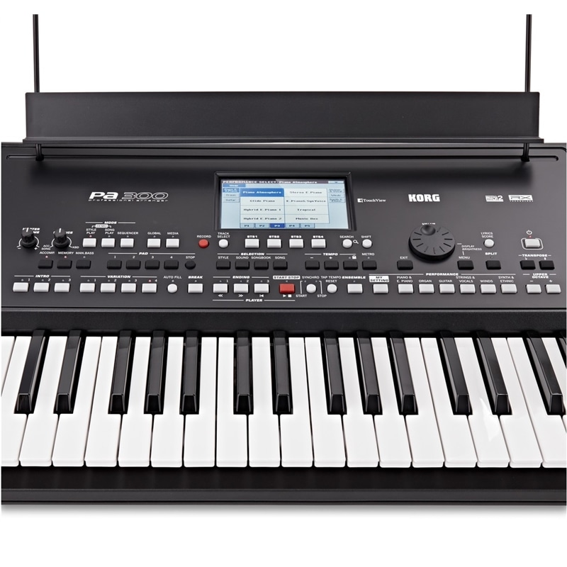 TECLADO KORG PA-300 - Produtos KORG ao melhor preço só na Loja Musica.com