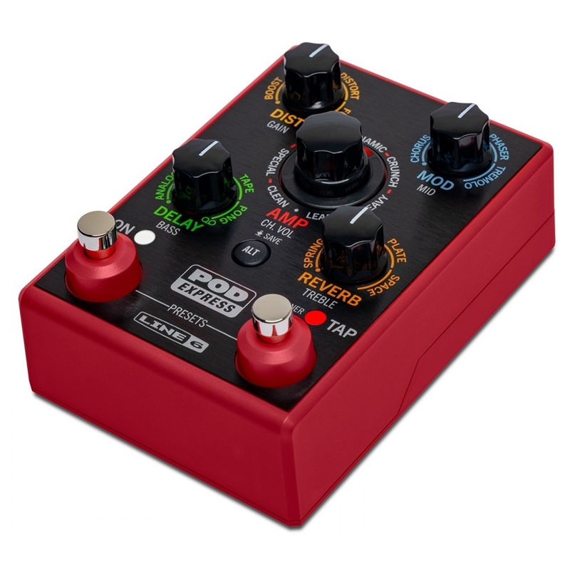 PEDALEIRA LINE 6 POD EXPRESS GUITAR - Produtos LINE 6 ao melhor preço ...