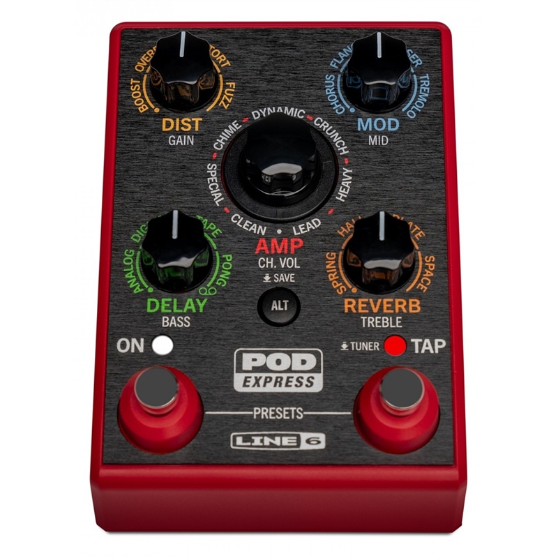 PEDALEIRA LINE 6 POD EXPRESS GUITAR - Produtos LINE 6 ao melhor preço ...